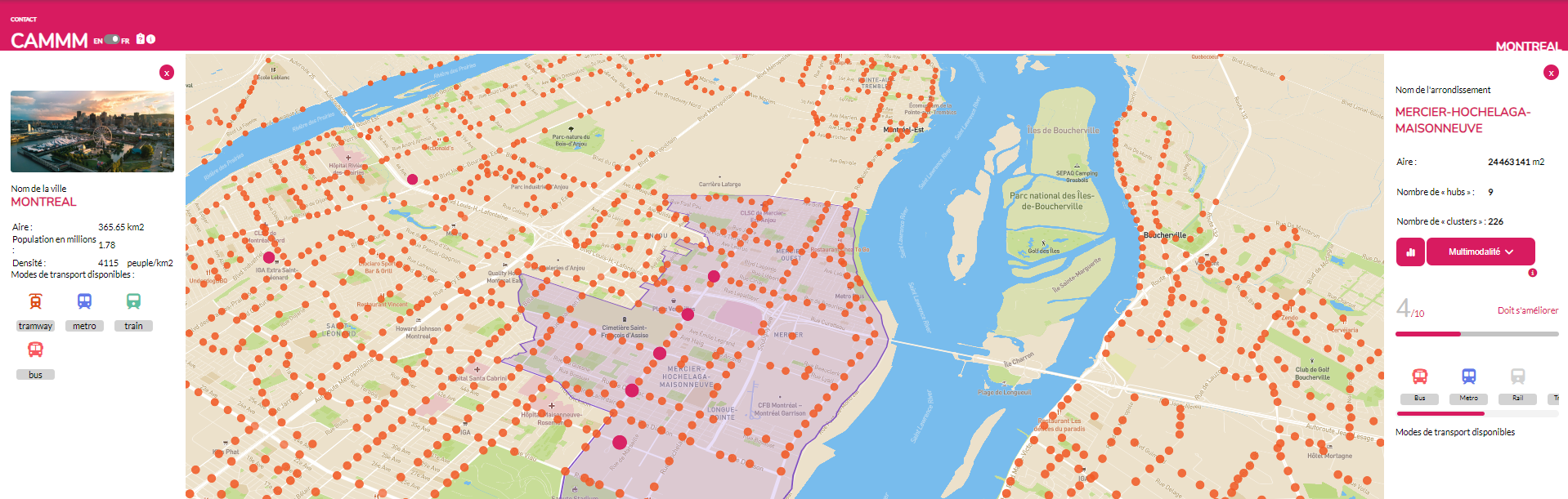 Atlas CAMMM : un outil d’analyse des transports publics développé en ...